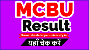 MCBU Result 2025 {Release Date} mchhatrasaluniversity.com MCBU BA BSC ...