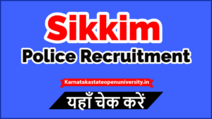 Sikkim Police Recruitment 2025 {Soon} sikkimpolice.nic.in Constable ...