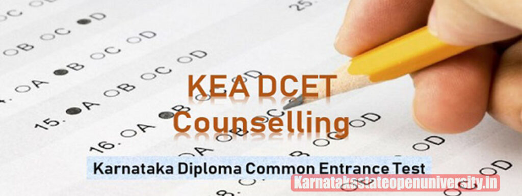 Karnataka DCET Counselling 2025 { Direct Link } Admission Form Exam ...