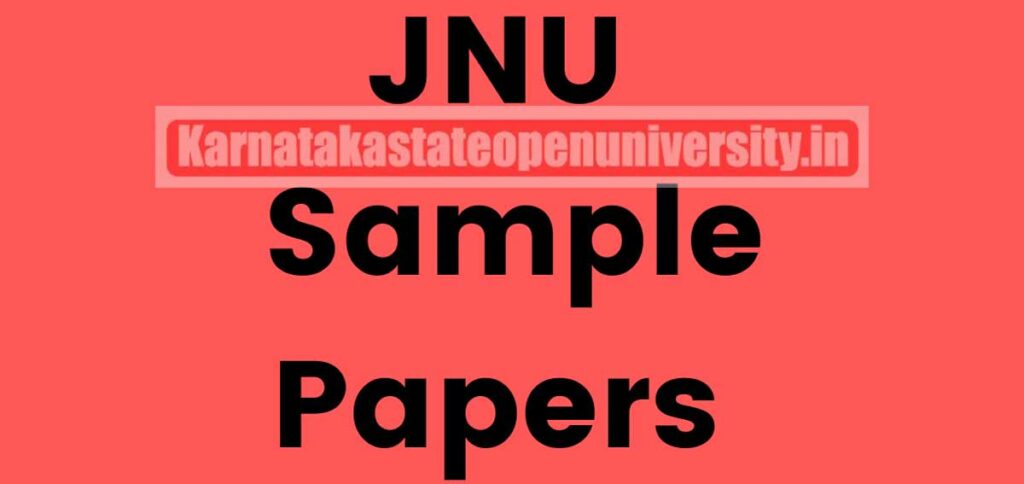 JNUEE Previous Question Papers 2025 { Direct Link } Question Papers, Sample Papers PDF Download Free