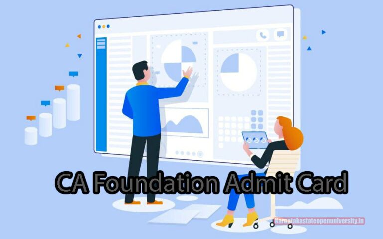 CA Foundation Admit Card 2025 {Soon} Exam Date, Download Hall Ticket ...
