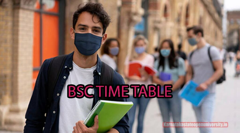 BSC Time Table 2025 {Download Link} यहाँ चेक करे बीएससी टाइम टेबल B.Sc ...