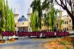MBB University Time Table 2025 {Release Soon} mbbuniversity.ac.in BA ...