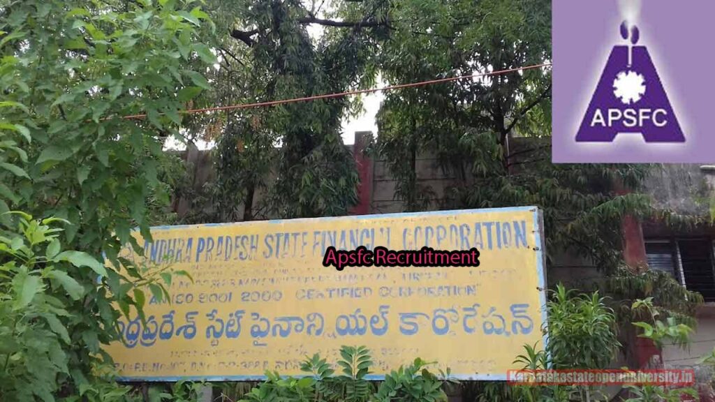 Apsfc Recruitment 2025 {Out} Notification, Exam Dates, Vacancy ...