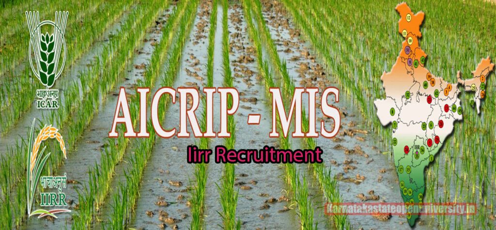 Iirr Recruitment 2025 {Release Date} Vacancy, Notification Apply Online ...