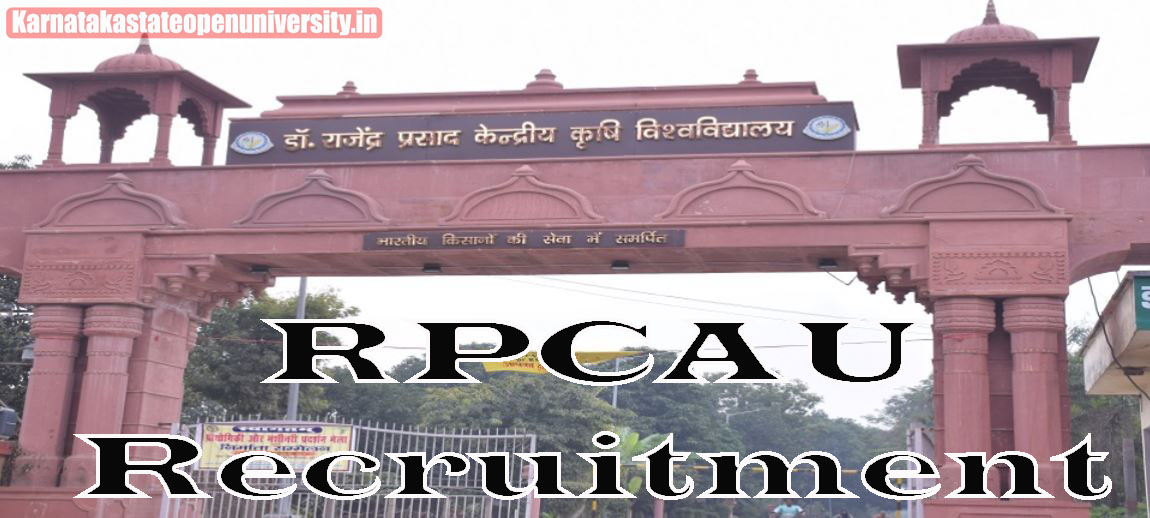 RPCAU Recruitment 2025 {Release Date} Apply Online Job Vacancies ...