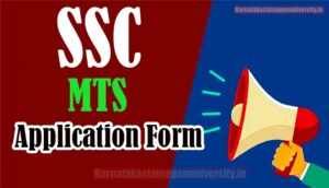 SSC MTS Application Form 2025 {Today} Eligibility Criteria, Direct Link ...