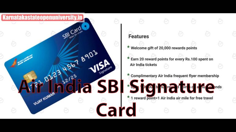 Air India SBI Signature Card Benefits, Features, Eligibility & Apply Online
