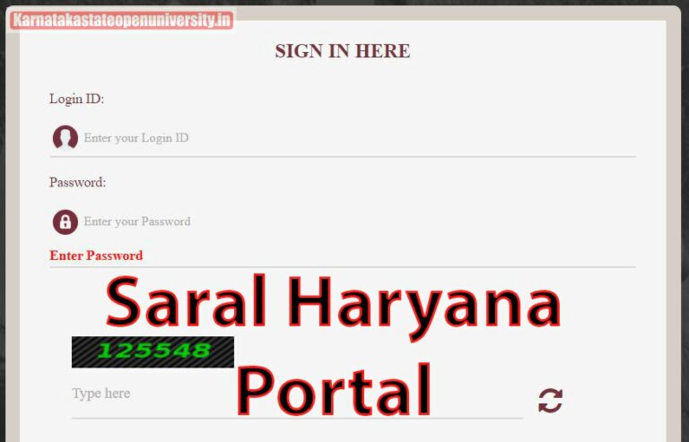 Saral Haryana Portal 2025 {Out} Registration Login and Schemes at ...