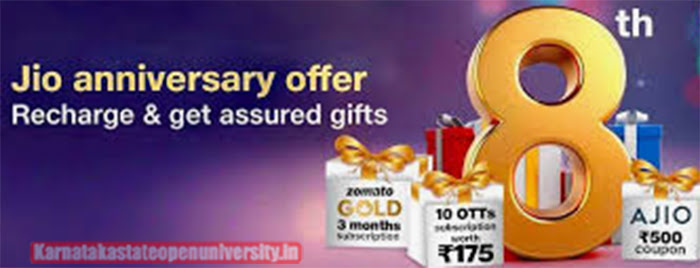 Jio 8th Anniversary Offer Announced With Select Prepaid Plans: Free ...