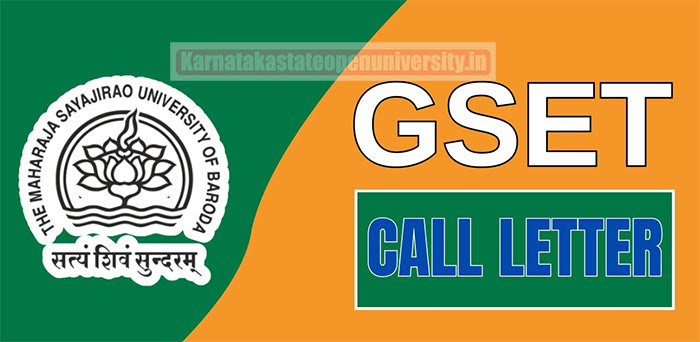 GSET Admit Card 2025 Notification, Official Website @gujaratset.ac.in