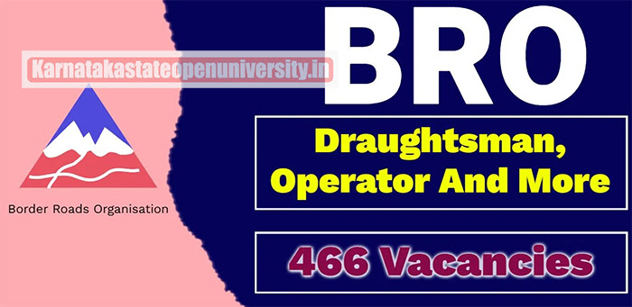 BRO Vacancy 2025 Notification, Vacancy, Eligibility, Official Website ...