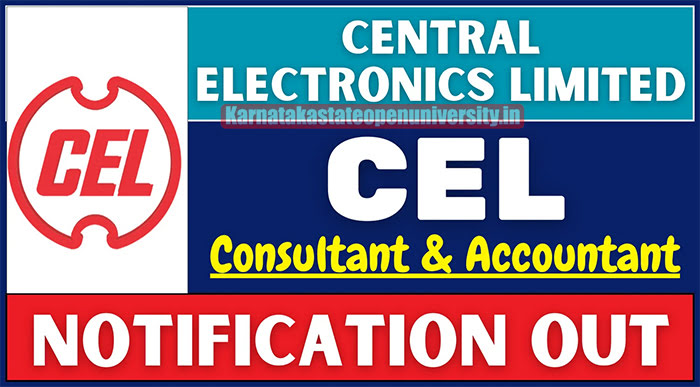 Central Electronics Limited Recruitment 2025 Notification, Vacancy, Age ...