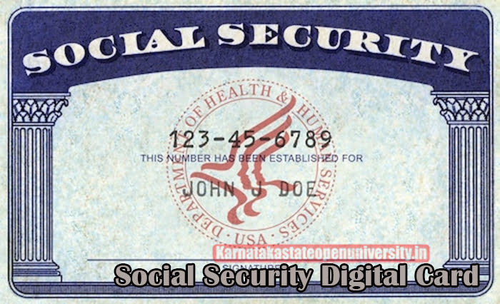 Social Security Digital Card 2025 Online Updates, Key Features, How ...